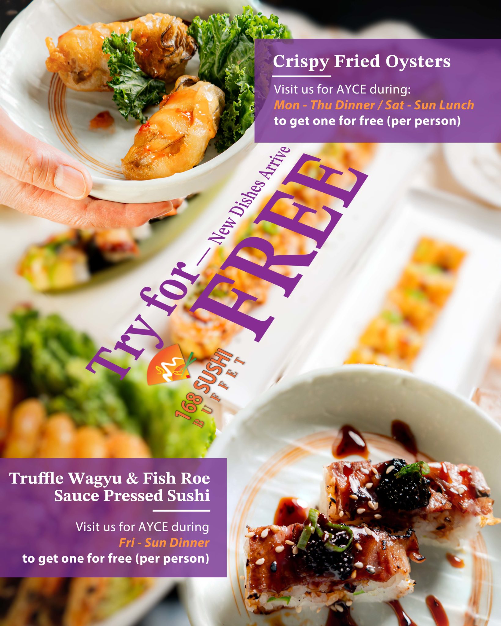 168 Sushi Buffet – 168 Sushi Buffet